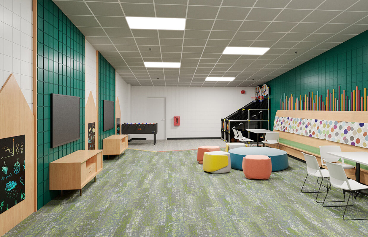 Cornerstone Church Kids' Area Renovation | D5 Concepts